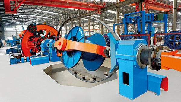 Cradle Type Copper Aluminium Electric Wire Cable Making Laying Up ...